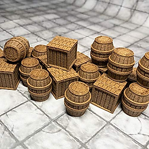 Extruded Gaming Crates and Barrels