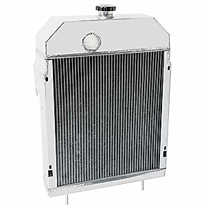OzCoolingParts 361704R93-4 Row Core All Aluminum Tractor Radiator for Case International Farmall 300 & 350