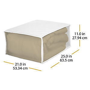 Whitmor Zippered Blanket Bag