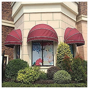 Foldable Dome Awning for Windows & Doors - UV & Water Resistant
