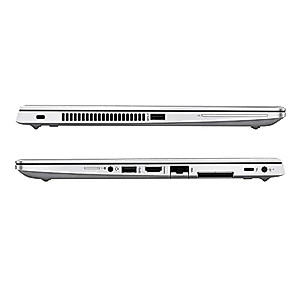 HP Elitebook 830 G5 13Inch FHD Laptop, Core i5-8350U 1.7GHz, 16GB RAM, 512GB SSD, Windows 10 Pro 64Bit, Silver, CAM (Renewed)