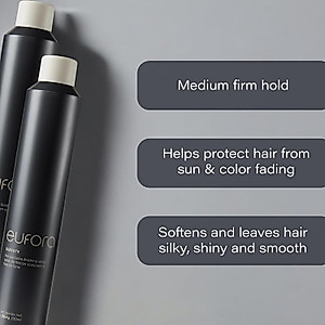Eufora Elevate Firm Workable Finishing Spray, 10 Oz (Pack of 2)