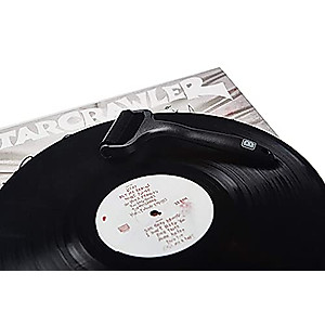 Big Fudge Record Pal, Vinyl Roller Cleaner. Black Vinyl Record Cleaner in Gift Pack. Silicone Lint Roller for LP Records, Anti-Static Record Duster.