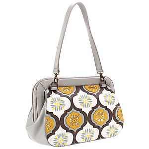 Petunia Pickle Bottom Leather Cameo Clutch - Marmalade Fondant Cake