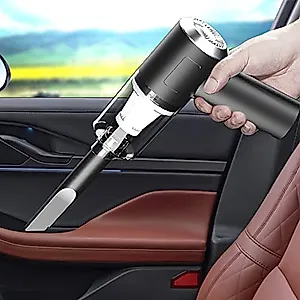Usbinx Life Upgrade Car Vacuum Cleaner, 120W Handheld Powerful Suction Car Vacuum Cleaner, Mini Dusts Buster with USB Portable Vacuum Cleaner for Keyboard, Car, Household Necessities