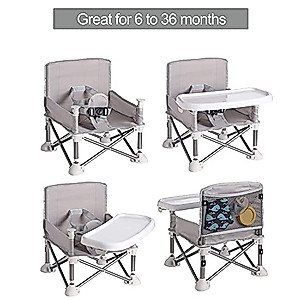 PandaEar Portable Baby Seat Travel & Tiny Silicone Drinking Training Cup