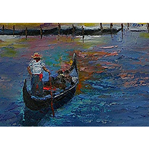 SOLD Santa Maria Cathedral, Venice - Grand Canal by internationally renown painter Yary Dluhos