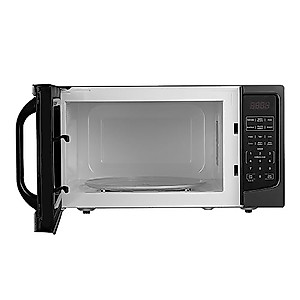 1.6 Cu.ft Black Stainless Steel Digital Microwave Oven