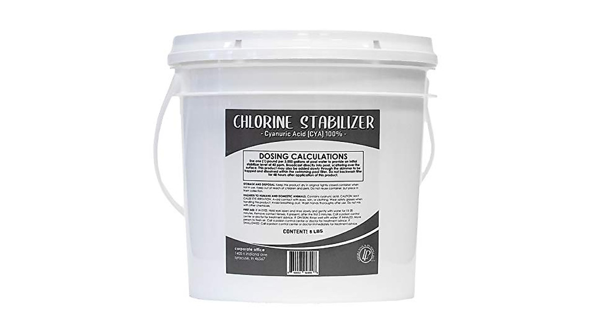 Leisure Pool Chlorine Stabilizer (CYA) - 10 lbs. for Longer Chlorine ...