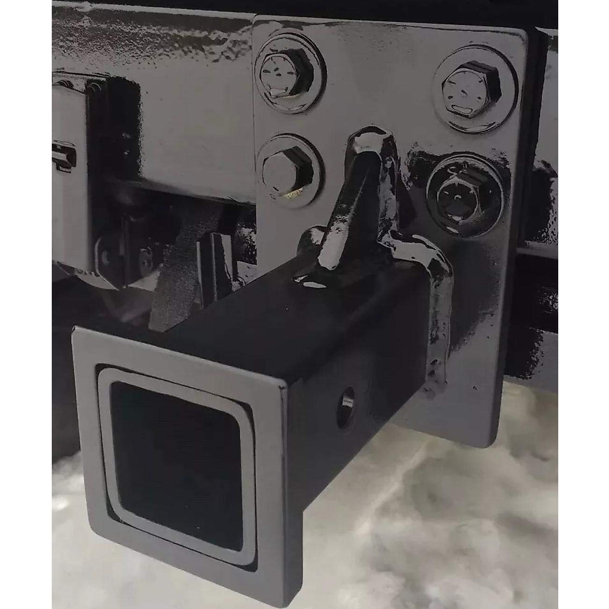 Bolt On Receiver Hitch Fits Land Rover Defender 90 - No Drilling Install - Ball Hitch Not Included