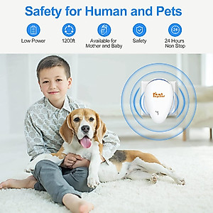 Ultrasonic Pest Repeller - 6 Pack, Electronic Mouse Repellent, Indoor Rodent Repellent，Rat Repellent Plug in，Insect Repellent，Pest Control for Mosquitoes，Ants，Mice，Squirrel,Fly，Cockroaches