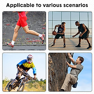 Kenning 15 Pairs Five Toe Socks Mens Polyester Cotton Crew Running Liner Athletic Finger for Winter Activities Hiking Yoga, 5 Colors, Black, Light Grey, Dark Navy Blue and White, One Size