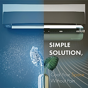 WITFORMS/CLASSIC - Adjustable AC air deflector suitable for Split air conditioners. Enhance cooling and heating circulation