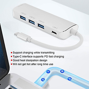 💕Romantic Valentine's Day💕 Multifunction Fast Charging Durable Convenient Portable USB‑C Hub, Hub Converter, Mobile Phones for Tablets