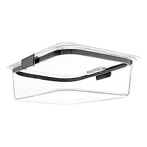 Rubbermaid Brilliance Food Storage Container, 100% Leak-Proof, Large, 9.6 Cup