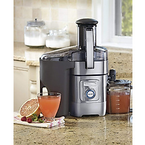 Juicer Machine by Cuisinart, Die-Cast Juice Extractor for Vegetables, Lemons, Oranges & More, CJE-1000