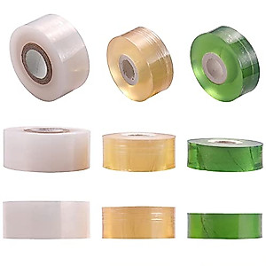 Garden Grafting Tape for Frees,Plant Tape Buddy Grafting Supplies Self-Adhesive Plant Repair Tape 6pcs