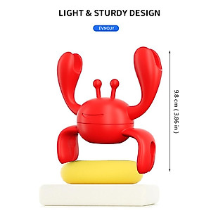 Silicone Spoon Rest for Stove Spoon Holder and Lid Lifter Steam Releaser Stove Organizer Cool Kitchen Gadgets & Cute Kitchen Accessories (Cute Red)