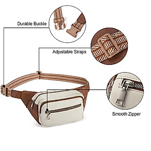 CLUCI Small Sling Bag For Women Bundles With Fanny Pack