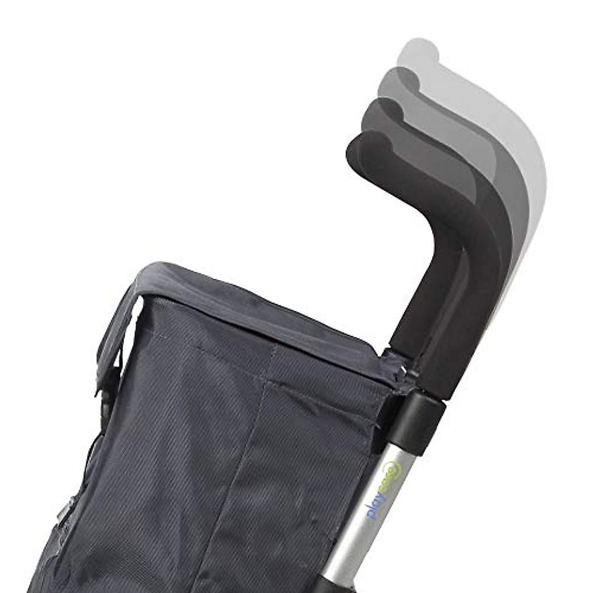 Playmarket Playcare Folding Shopping Cart with Swivel Wheels, Navy