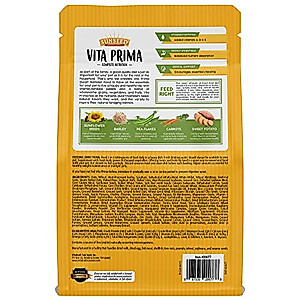 Sunseed Vita Prima Dwarf Hamster Food - Dry Food for Dwarf Hamsterrs - Vitamin-Fortified with Essential Nutrients - Supports Healthy Digestion and Healthy Teeth