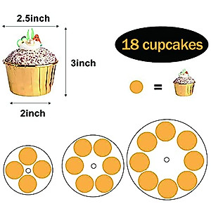 ShellKingdom 2 Pack Cupcake Stand, 3 Tier Serving Tray Cupcake Dessert Candy Fruit Display Holder for Wedding, Christmas, Baby Shower Birthday Tea Party (Round)
