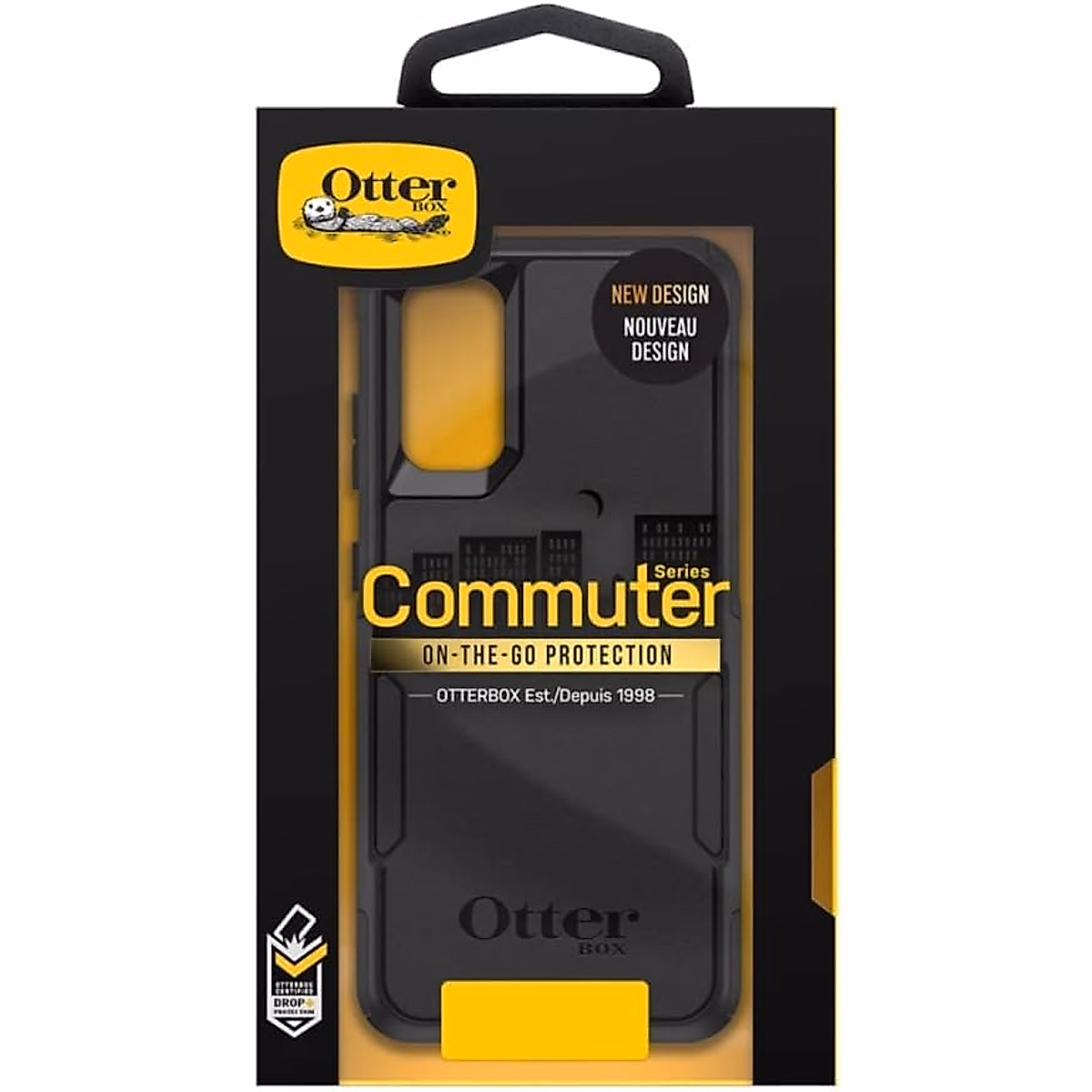 OTTERBOX COMMUTER SERIES Case for Galaxy S20/Galaxy S20 5G (NOT COMPATIBLE WITH GALAXY S20 FE) - BLACK