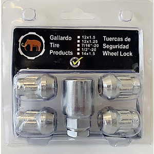 Wheel Lock Set (Wheel Lock Set 12 x 1.50 (Honda/Toyota/Mazda/Kia))