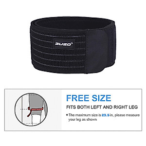 2U2O Thigh Brace Support - Adjustable Compression Hamstring Quad Wraps – IT Band Upper Leg Wraps for Leg Sprains, Knee Pain, Hip, Tendonitis Injury, – Athletic Stabilizer for Men, Women