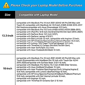 MOSISO Laptop Shoulder Bag Compatible with MacBook Air/Pro,13-13.3 inch Notebook, Compatible with MacBook Pro 14 inch 2023-2021 A2779 M2 A2442 M1, Messenger Bag with Belt Marble MO-MBH289