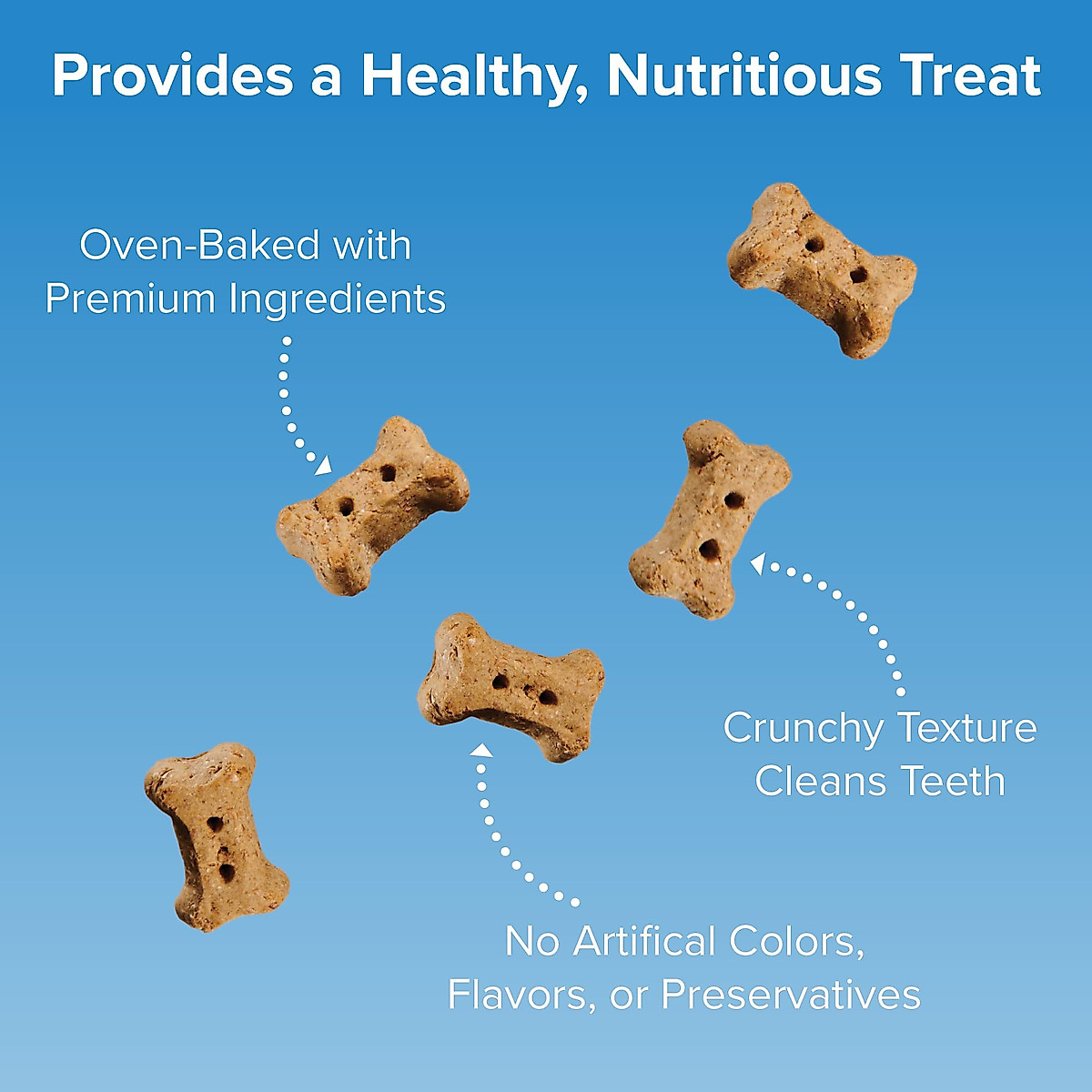 Blue Seal Kent Entrust Crunchers - Mini Dog Treats, Original Recipe - Crunchy Oven Baked Biscuits with Premium Ingredients, Healthy Snack, Ideal for Training - Made in USA, 2-Pound Bag