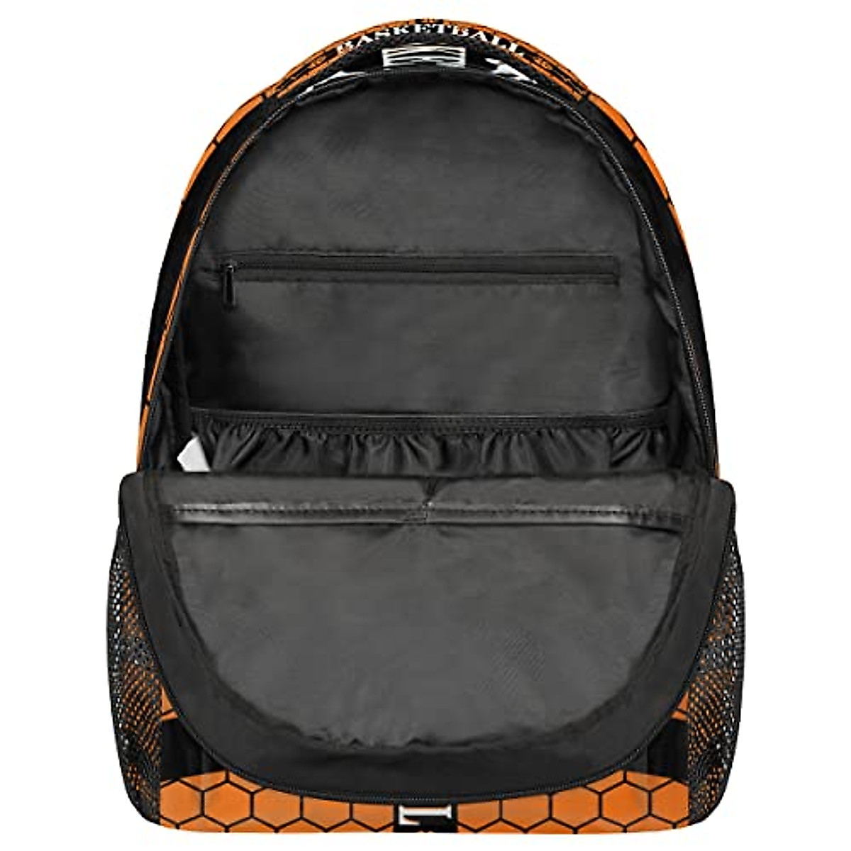 OMFUNS Basketball Ball Backpack for Kids Boys Girls Cool Sport Quote School Bookbag for College Middle High School Bag Rucksack Casual Daypack Computer Laptop Backpack for Women Men