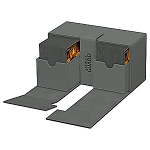 Ultimate Guard Twin Flip`n`Tray 200+ Monocolor Grey