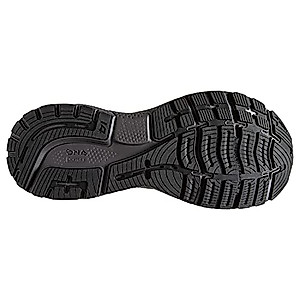 Brooks Ghost 14 Sneakers for Men Offers Soft Fabric Lining, Plush Tongue and Collar, and L Lace-Up Closure Shoes Black/Blue/Nightlife 13 D - Medium