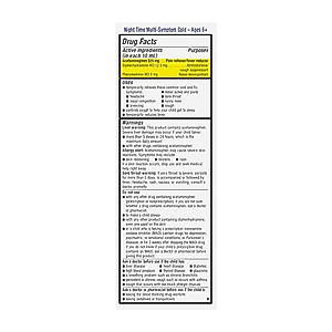 Mucinex Children's Day & Night Combo Pack, Kids Cold Medicine / Kids Cough Medicine, Daytime Cold Medicine & Night Time Cold and Flu Medicine, Mucinex Kids Medicine, Berry Flavor Liquid (2 X 4 Fl Oz)