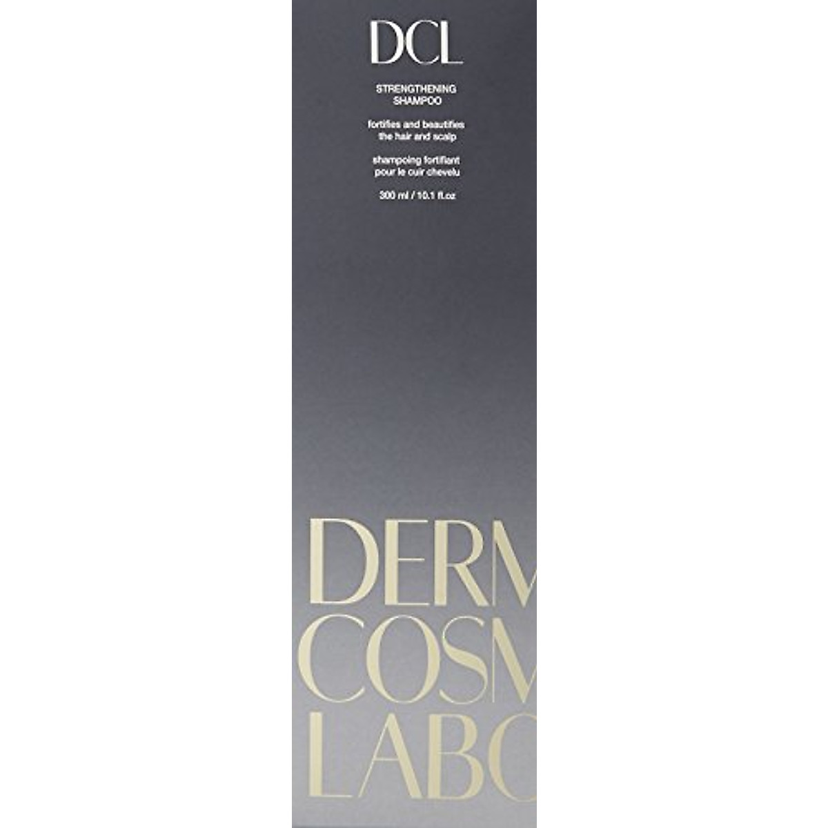 DCL Skincare Strengthening Shampoo Moisturizes and Softens dry, damaged or brittle hair with Vitamin B and Ceramides for a healthy scalp, 10.1 Fl Oz