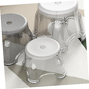 MERRYHAPY Bathroom Stool Footstool Ergonomic Stool Bench for Shower Toilet Stool Stools Shoes Changing Stool Shoe Changing Stool Thicken The Bench Pedal Step Stool Small Stool The Pet