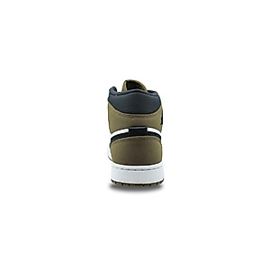 Nike Jordan Womens WMNS Air 1 Mid SE DV0427 301 Olive Toe - Size 8.5W Light Olive/Sail/White/Black