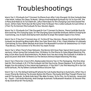 TITACUTE Wireless Earbuds Bluetooth Headphone for iPhone 13 Pro Max 14 12 11 XR Samsung S22 Ultra S21 S20 Galaxy Z Flip 4 A53 A13 Google Pixel 6 7 Android in-Ear Headset Noise Canceling USB C Earphone