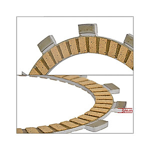 Motorcycle Friction Clutch Plate Kit for Kawasaki Z250 Z 250 2011-2013 EX250 BJ250 TNT250 Ninja 250 For Hyosung GT250 GT 250
