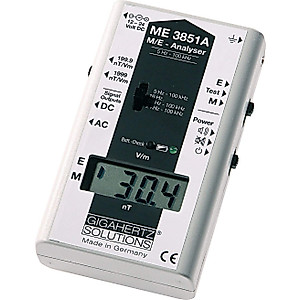 GIGAHERTZ SOLUTIONS ME3851A Professional EMF Meter 5Hz - 100kHz with Frequency Filter