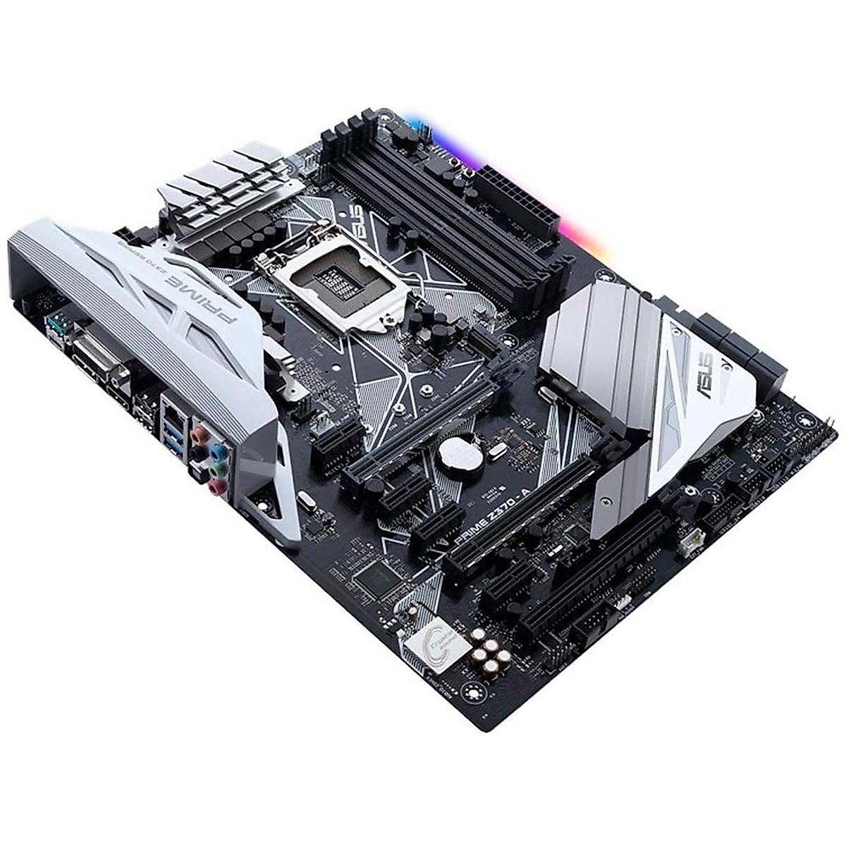 ASUS PRIME Z370-A LGA1151 DDR4 DP HDMI DVI M.2 USB 3.1 Z370 ATX Motherboard with USB 3.1 for 8th Generation Intel Core Processors