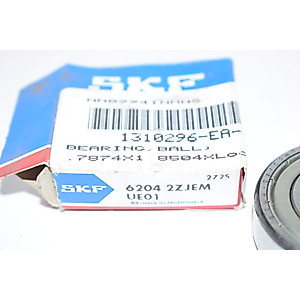 SKF 6204 2ZJEM Single Row Shielded Deep Groove Radial Ball Bearing