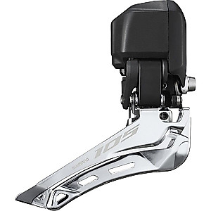 SHIMANO 105 Fd-R7150 Di2 12-Speed Front Derailleur Black, Braze-On