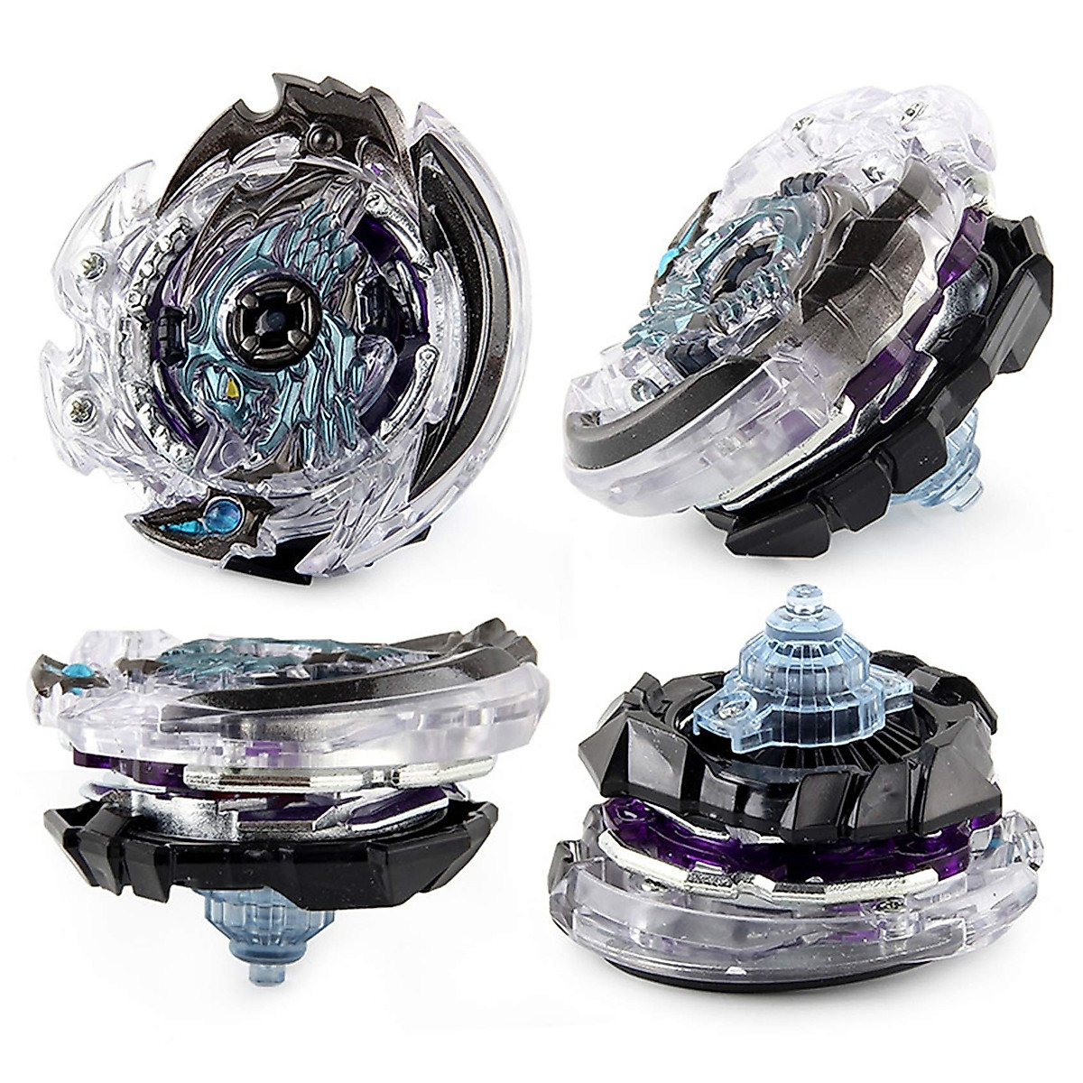 Dwin Battling Toys - Gaming Tops Gyro Spinning Brust Toy Superking B-176 01 Hollow Deathscyther 12Axe High Accel' Starter