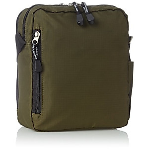 Derek Alexander Ns Top Zip Shoulder Bag, Olive, One Size