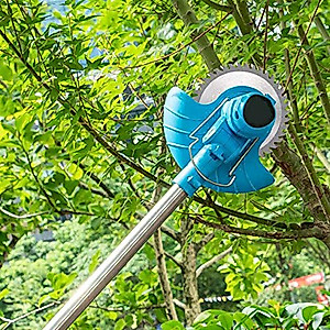 Household Rechargeable Grass Lawn Trimmers, Small Cordless Strimmer, Mower Weeder Multi-Function Lithium Battery Lawn Weeding for Tree Lawn Care Home Gardening Lawn Mower