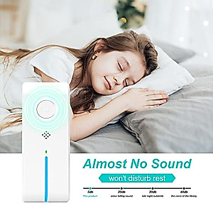 FYY Plug-in Air Purifier, Ionizer Air Purifier for Home, Bedrooms, Toilets, Living Room, Bathrooms, Closets, Pet Room, Power Saving White