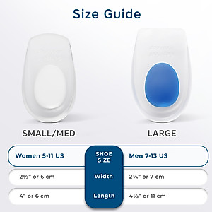 Figly Heel Cushions for Heel Pain Relief (4 Pack) - Gel Heel Cups Heel Pain Gel Heel Cushion Inserts Heel Pads Men Women Plantar Fasciitis Heel Cups Heel Inserts Men Shoe Heel Spur Relief Products