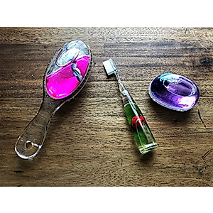 Mother's Day Gift-Unique Stocking Stuffer-Hairbrush,Toothbrush,Nail Brush for Girls and Boys- Gifts for Toddlers, Men,Women,Kids,Toys,for TODLERS,for Teens,Adult-Gifts for Men and Women- Emoji, PUZ
